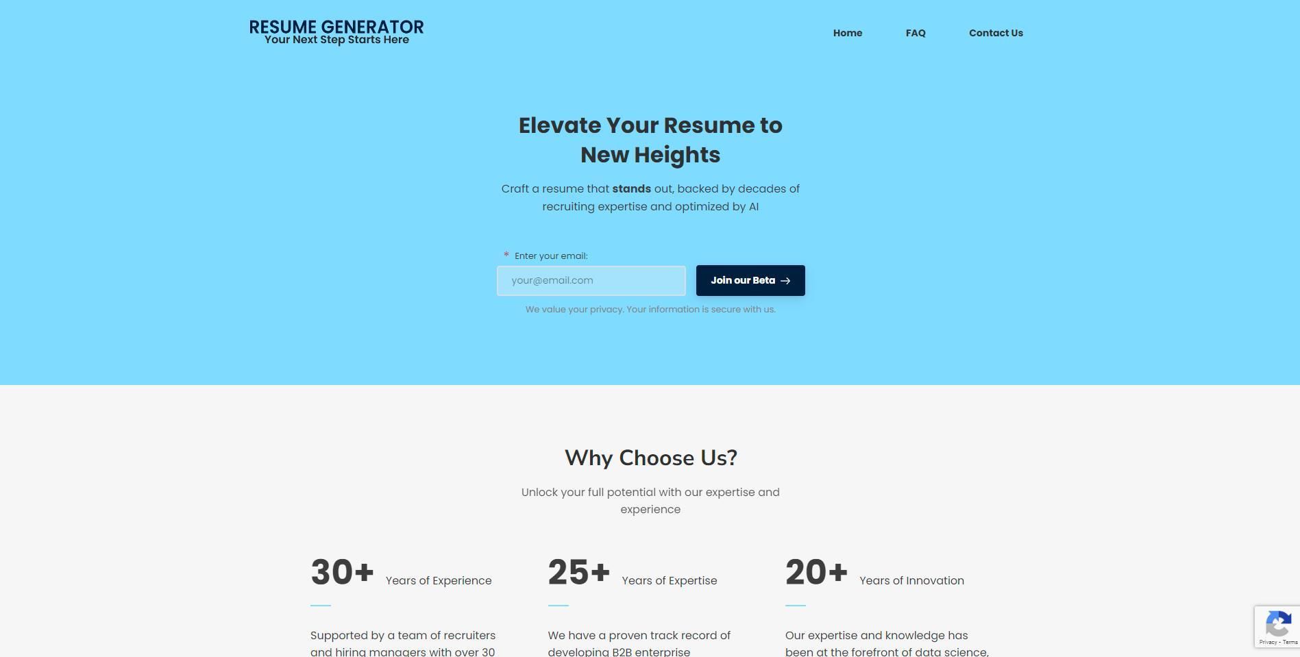 Resume Generator: AI-Powered Resumes with Recruiter Tips & | BetaList