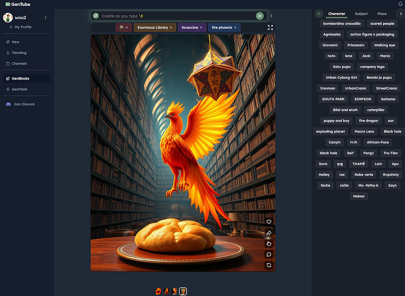 GenTube: Create stunning AI art in 2 seconds | BetaList