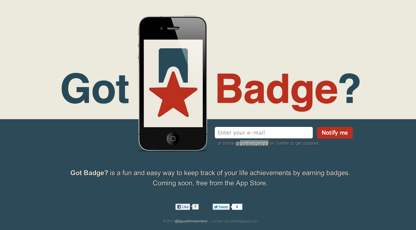 Got Badge?: A fun and easy way to keep track of your life | BetaList