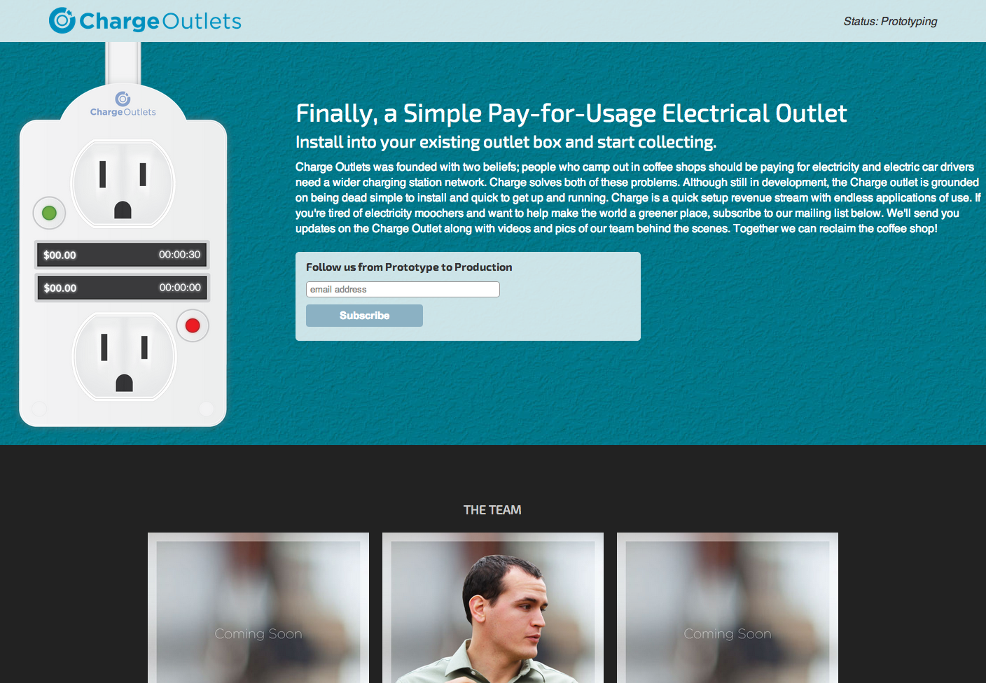 Charge Outlets: The simple to install, Pay-As-You-Go, | BetaList
