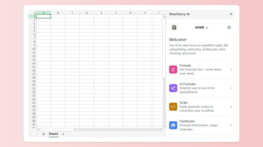 SheetSavvy AI: The Power of AI in Spreadsheets | BetaList