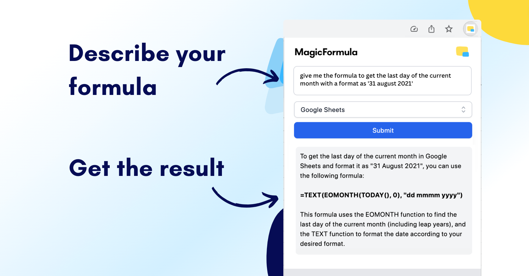 MagicFormula: Master Spreadsheet & Database With AI - Turn | BetaList