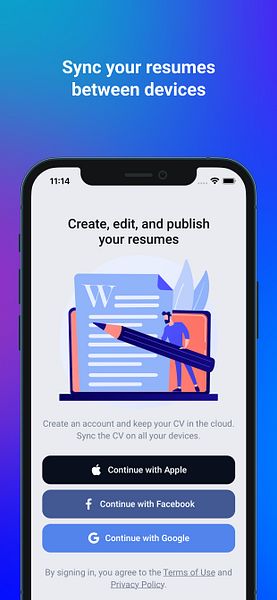 CV Maker: Mobile app for creation CV for free | BetaList
