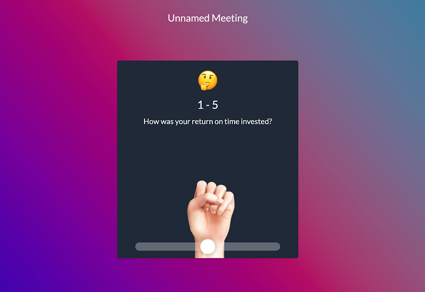 roti.rocks: Easy feedback by offering a 1 to 5 metric (ROTI | BetaList