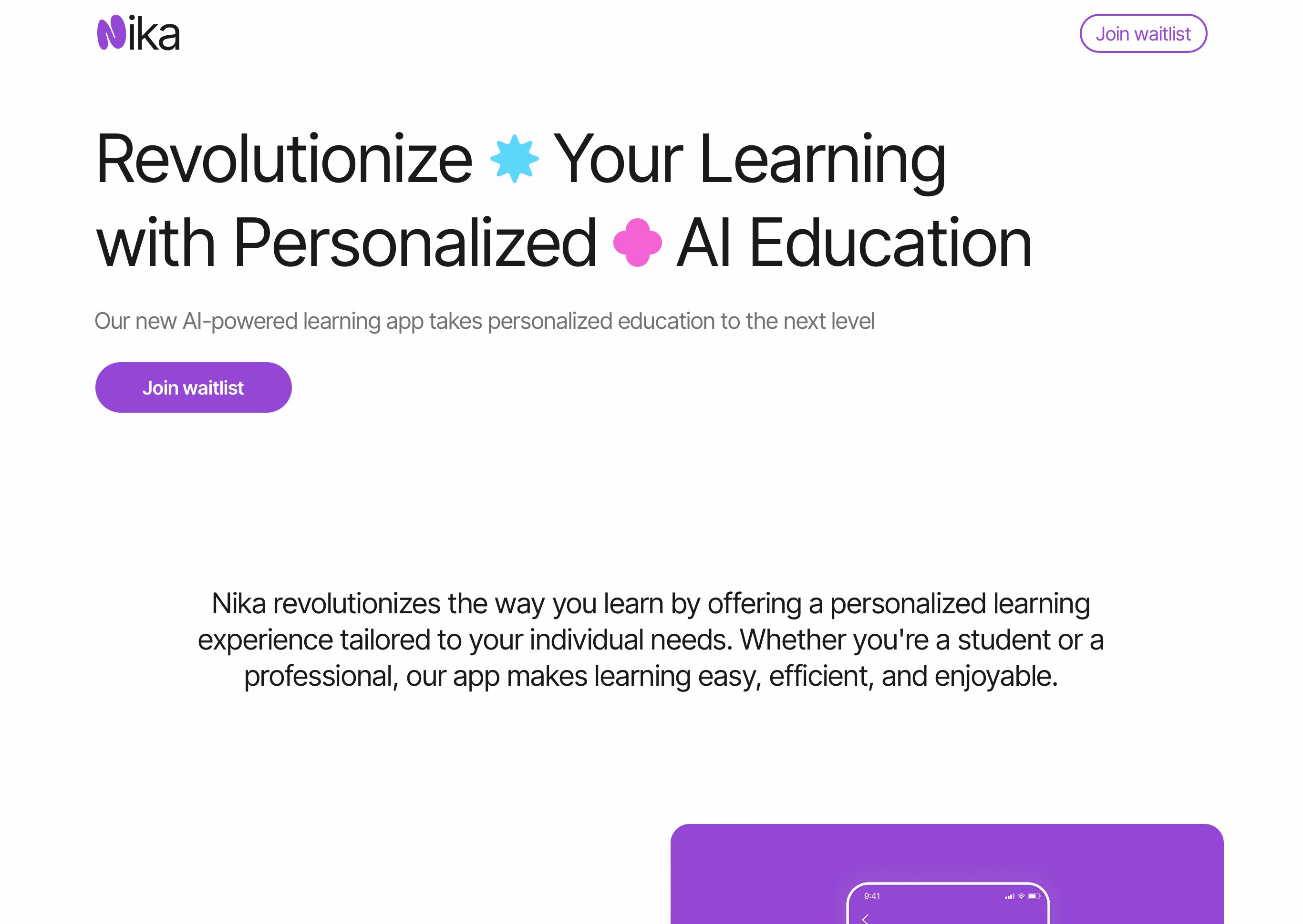 nika: self-learning is now more convenient and efficient | BetaList