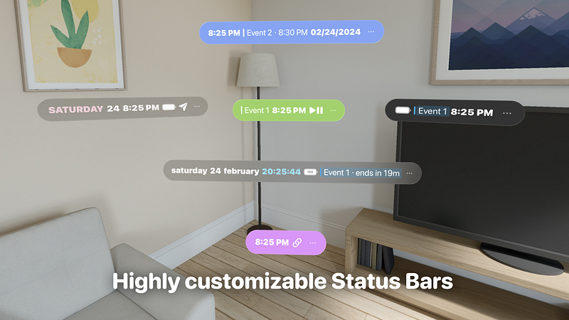 Status Bar Builder: Widget Kit | Vision Directory