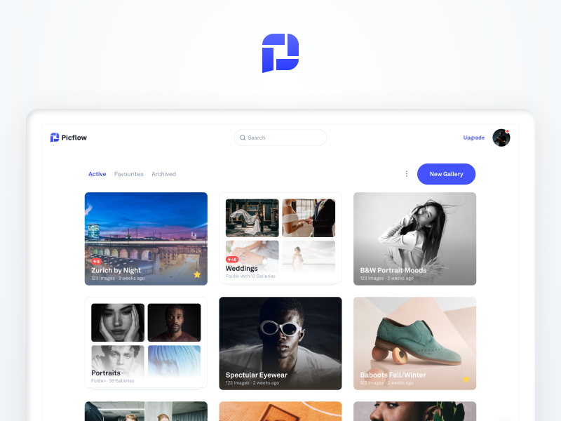 Picflow: The modern way for photographers to share, proof | BetaList