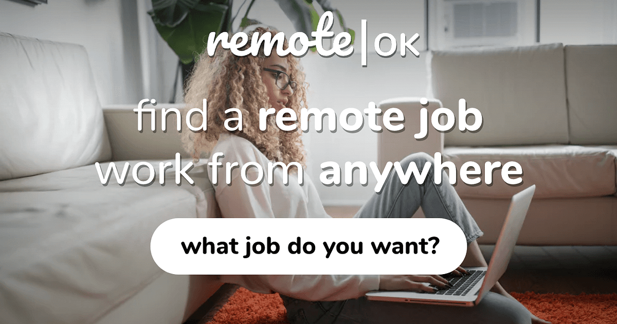 Remote OK - Job Board Review – Startup Jobs