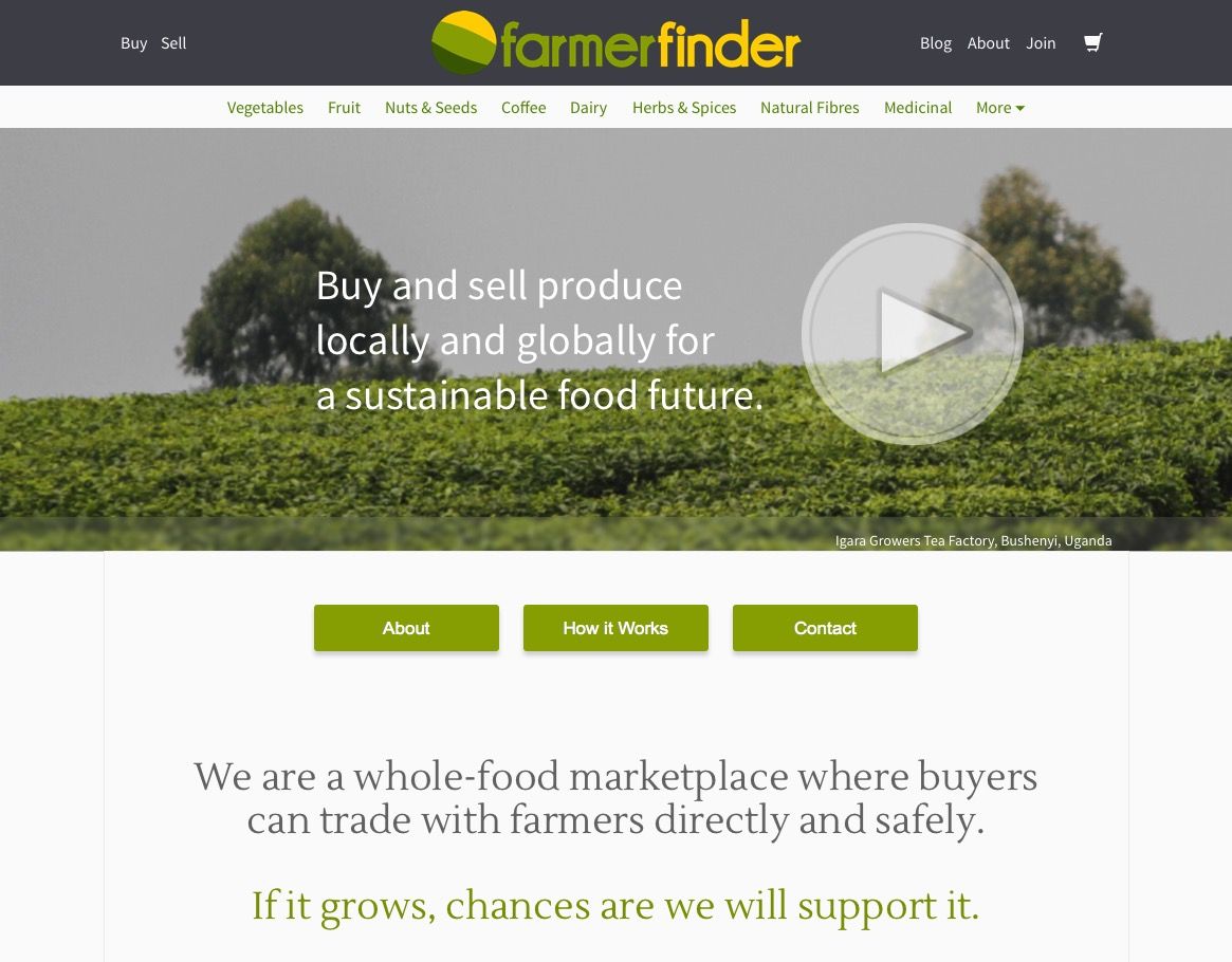 FarmerFinder: Buy and sell produce anywhere in the world | BetaList