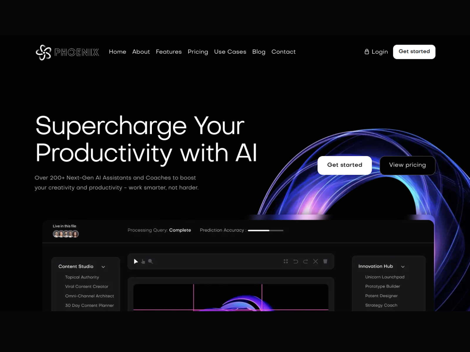 Phoenix - Lunartech.ai: Supercharge Your Ideas with | BetaList