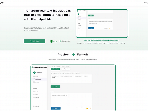 Formula Wizard: Write formulas for Excel, Notion, and | BetaList