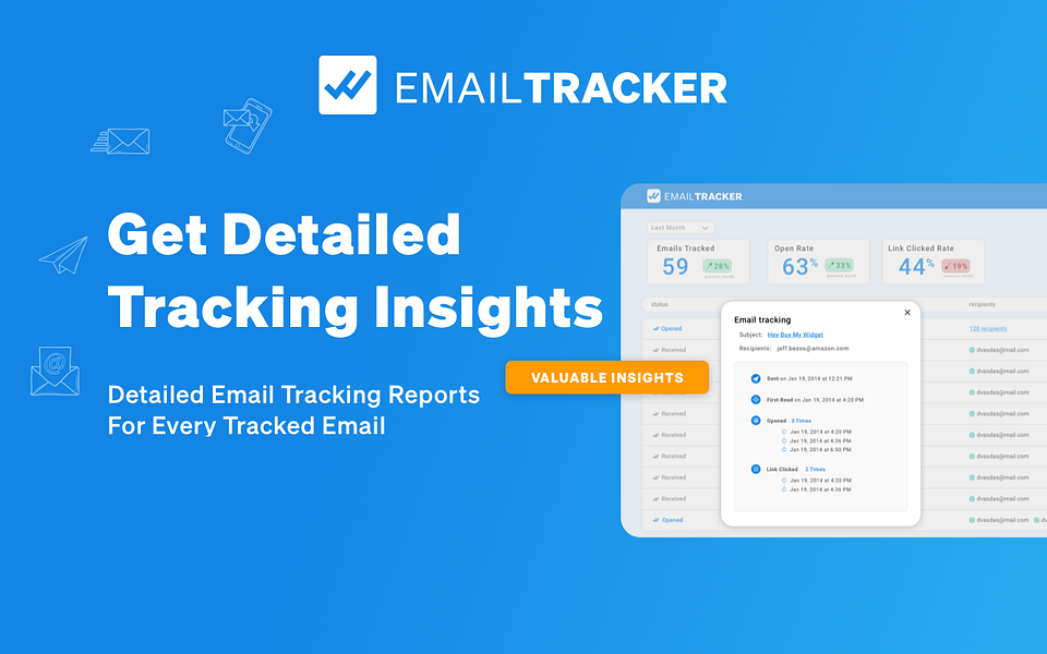 Email Tracker: Free Email Tracker for Gmail | BetaList