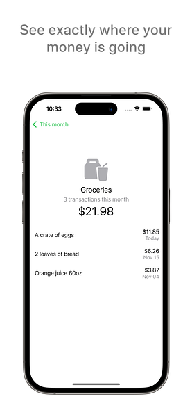 Ratio App: Build healthy financial habits | BetaList