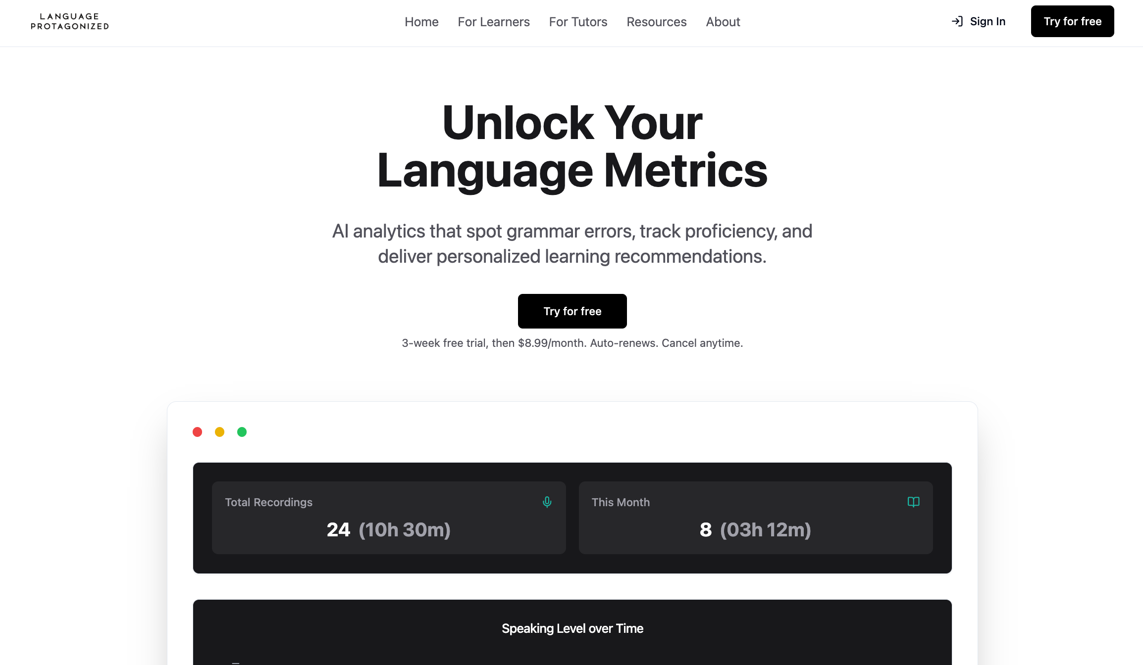 Language Protagonized: Learn a foreign language like an | BetaList