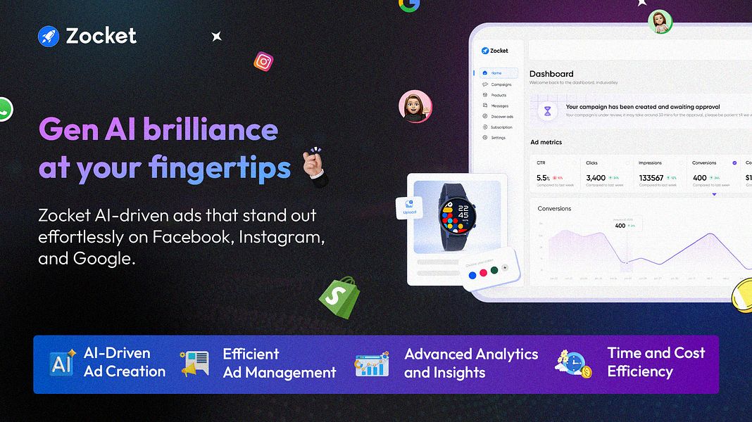 Zocket: Create and manage Facebook, Google & Instagram ads | BetaList