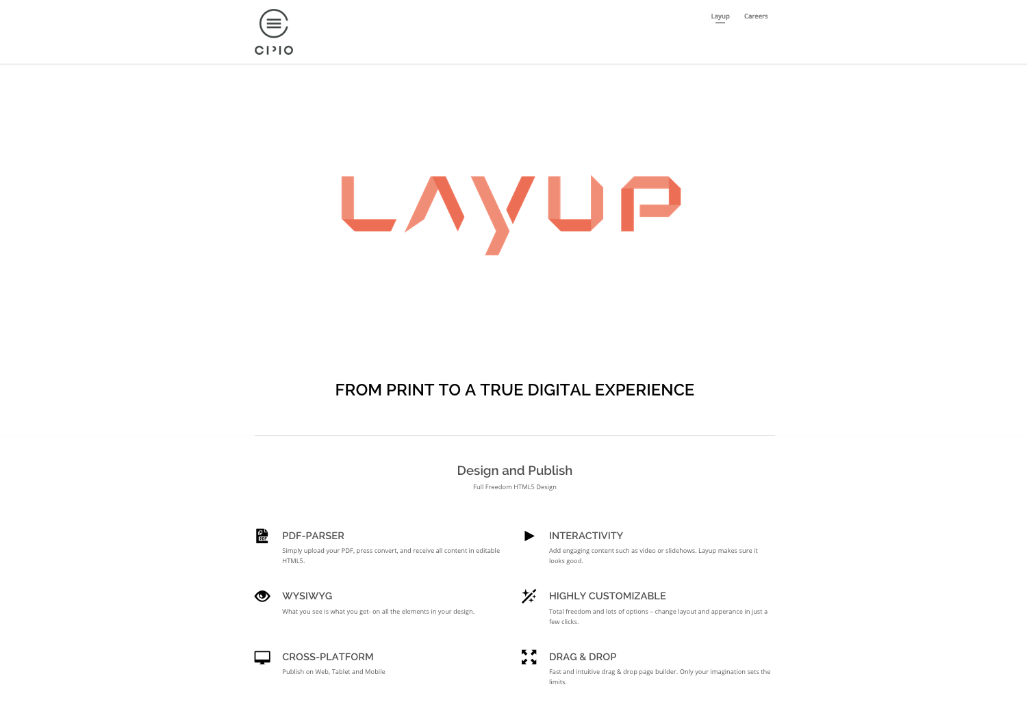 Layup: An HTML5 design-tool to create digital publications | BetaList