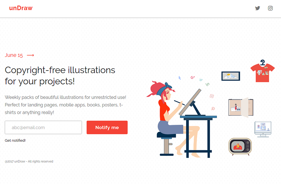 unDraw: Copyright-free illustrations for your projects | BetaList