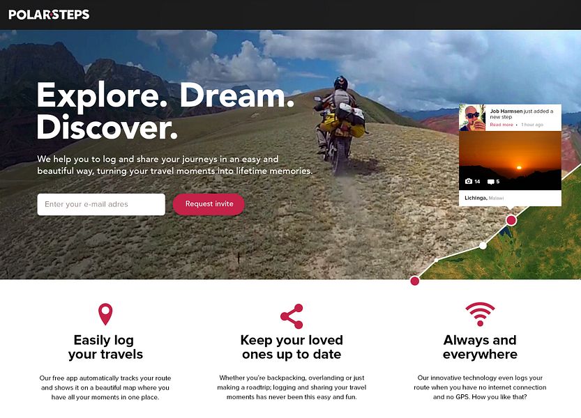 Polarsteps: The personal travel log in your pocket | BetaList