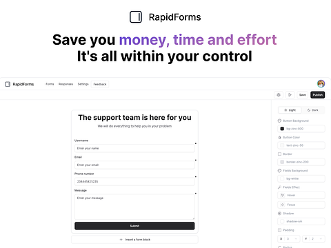 SmartForms: Smart mobile forms to boost your team | BetaList