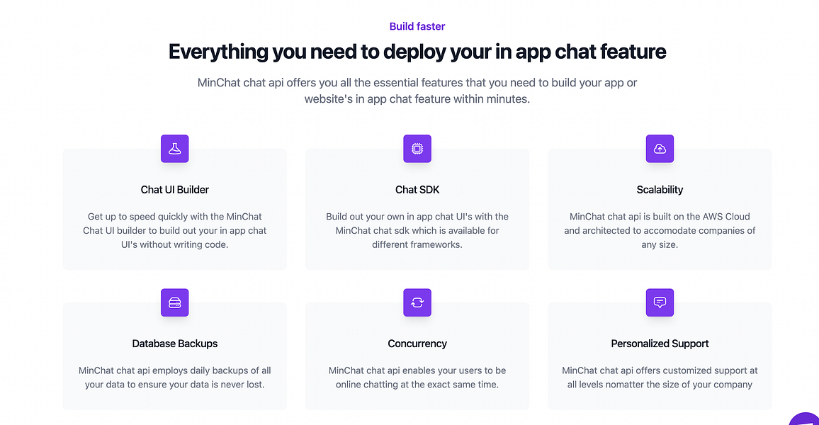 MinChat: Chat API to build chat functionality into your app | BetaList MinChat: Chat API to build chat functionality into your app | BetaList