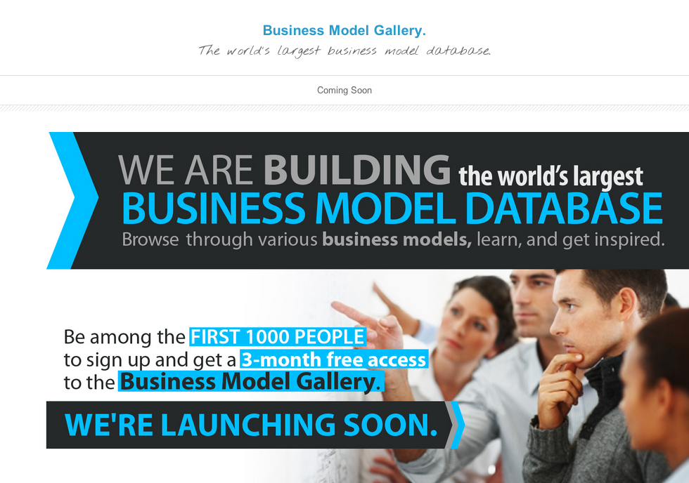 Business Model Gallery: Building the world's largest | BetaList