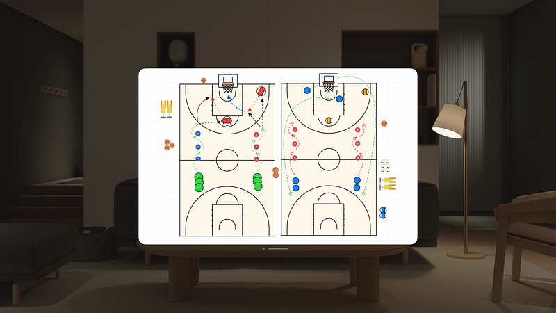 Coach Whiteboard: Basketball | Vision Directory