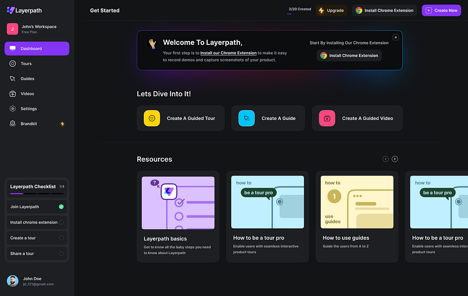 Layerpath: Create interactive product walkthroughs in | BetaList