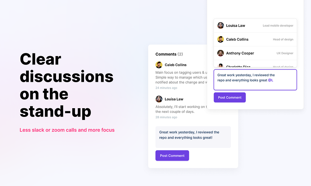 Stand: Asynchronous daily stand-ups for your team | BetaList