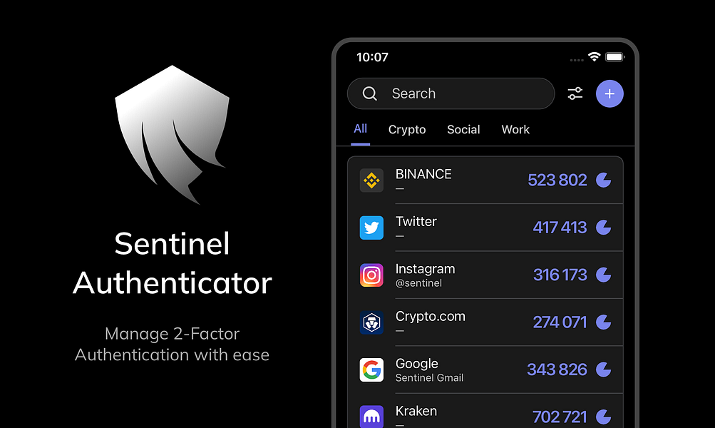Sentinel Authenticator: Synced 2-Factor Authenticator for | BetaList