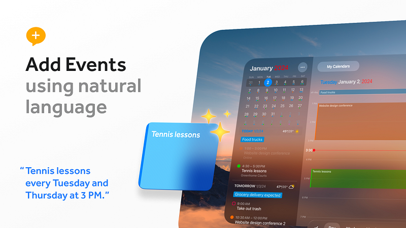 Fantastical Calendar | Vision Directory