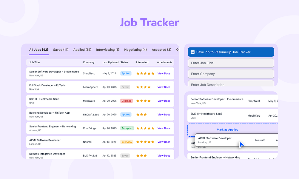ResumeUp.AI: AI Resume Builder & ATS Checker | BetaList