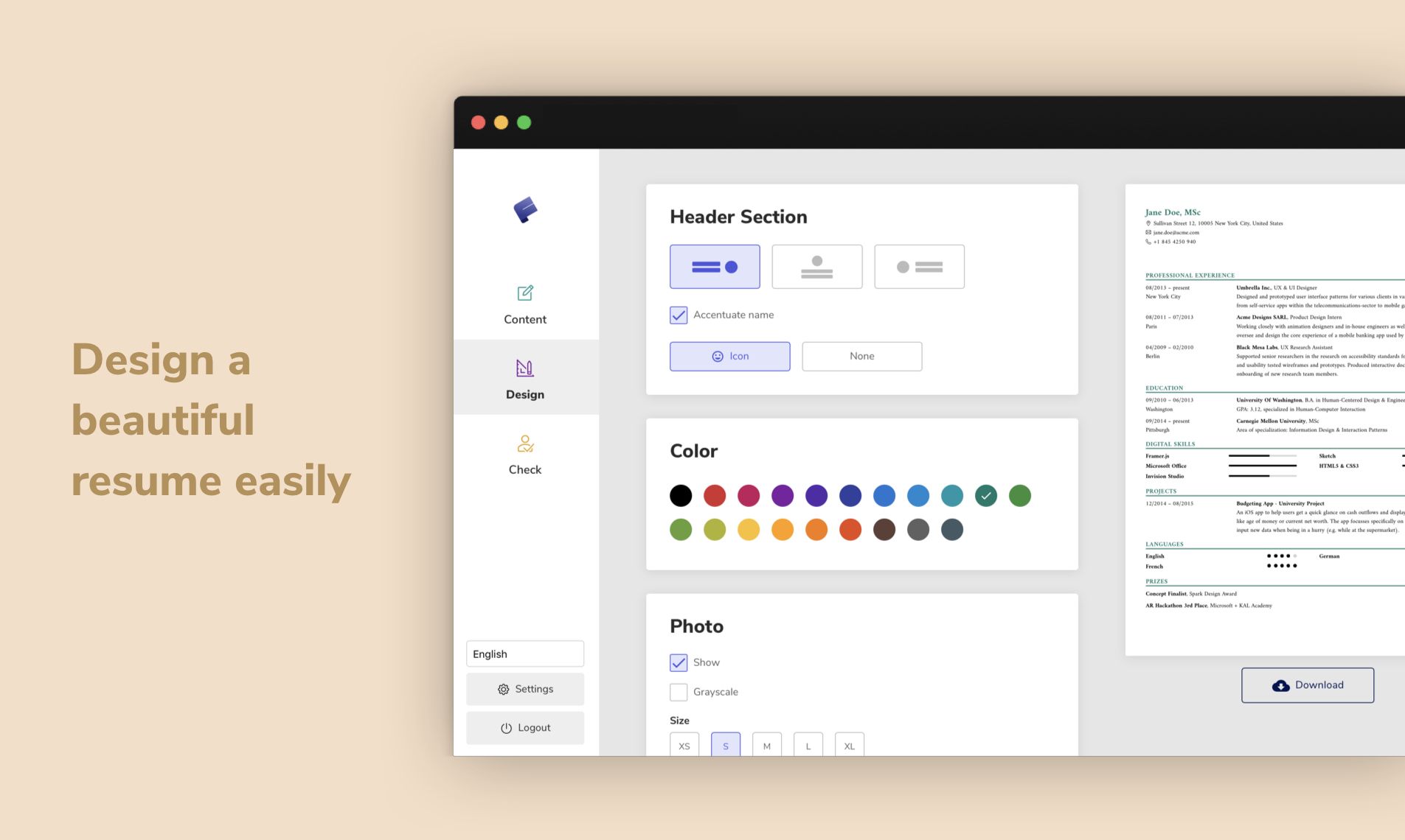 FlowCV: Create a better resume and customize it easily | BetaList
