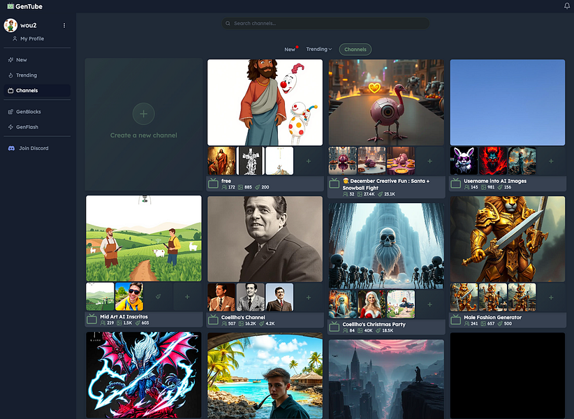 GenTube: Create stunning AI art in 2 seconds | BetaList