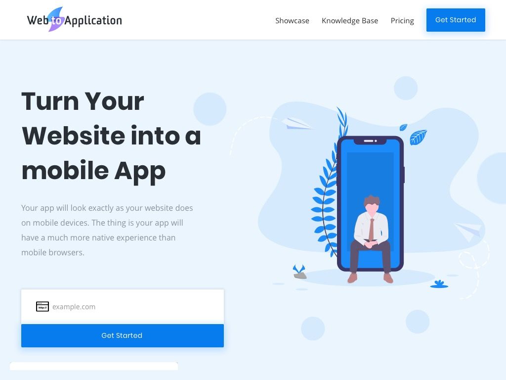 Web To Application: Turn your website into a mobile app | BetaList