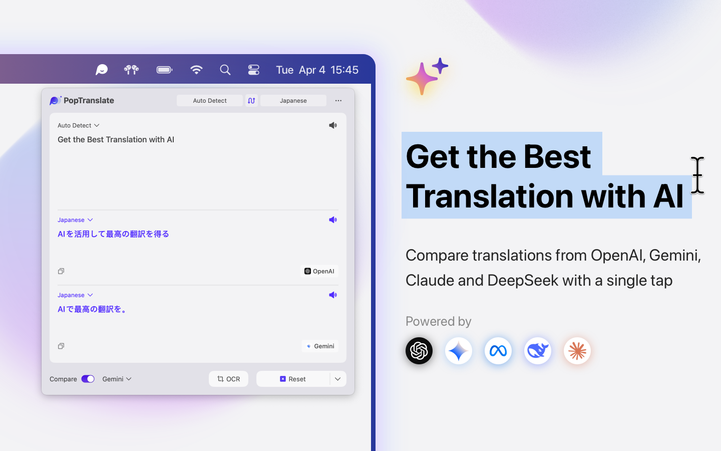 PopTranslate: PopTranslate: A Better Way to Translate Text | BetaList