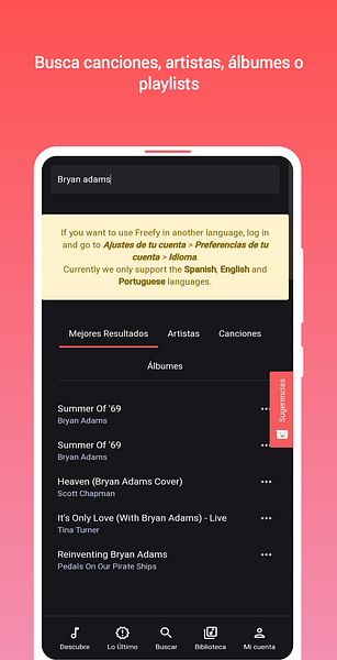 Freefy: Free streaming music, no ads between songs, play as | BetaList