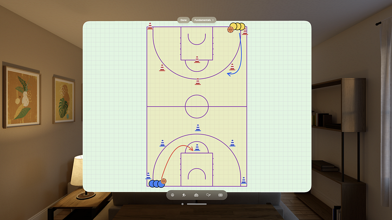 Coach Whiteboard: Basketball | Vision Directory