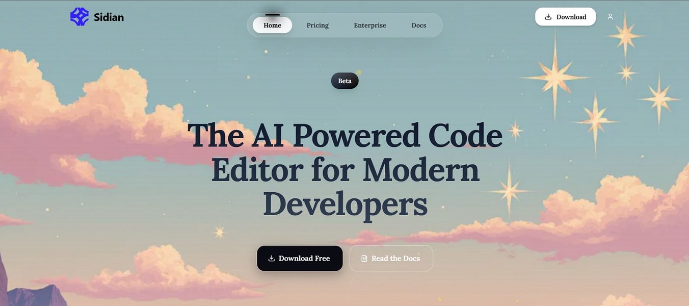 Sidian: AI code editor that understands your code instantly | BetaList