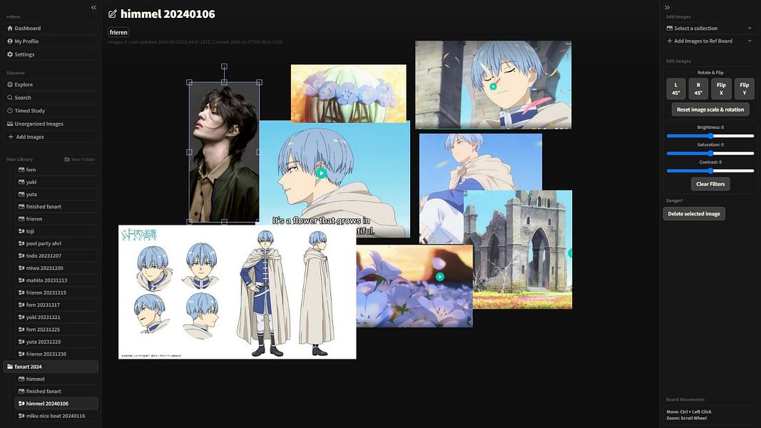 refern.: Online art reference viewer & organizer with | BetaList