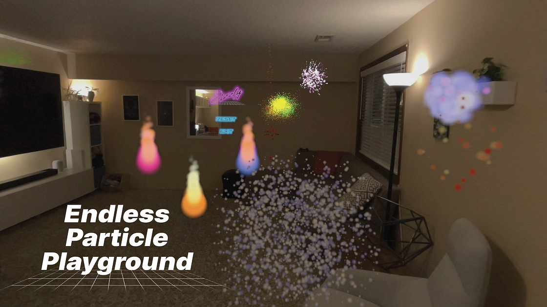 Sizzly Particle Playground | Vision Directory