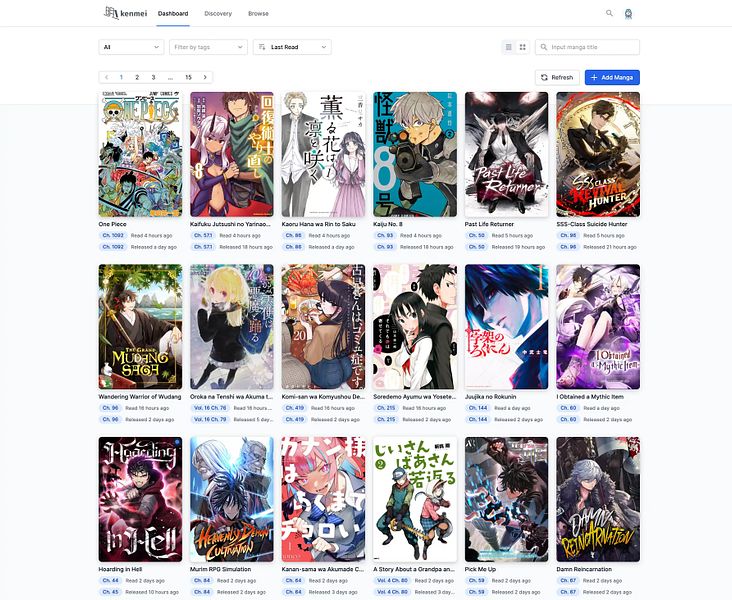 Kenmei: Kenmei: Effortless Manga Tracking | BetaList
