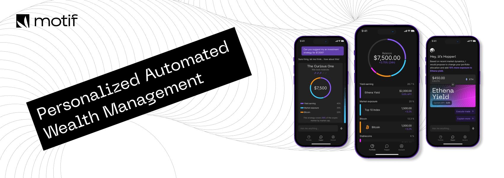 Motif: Your personal wealth manager for on-chain finance, | BetaList