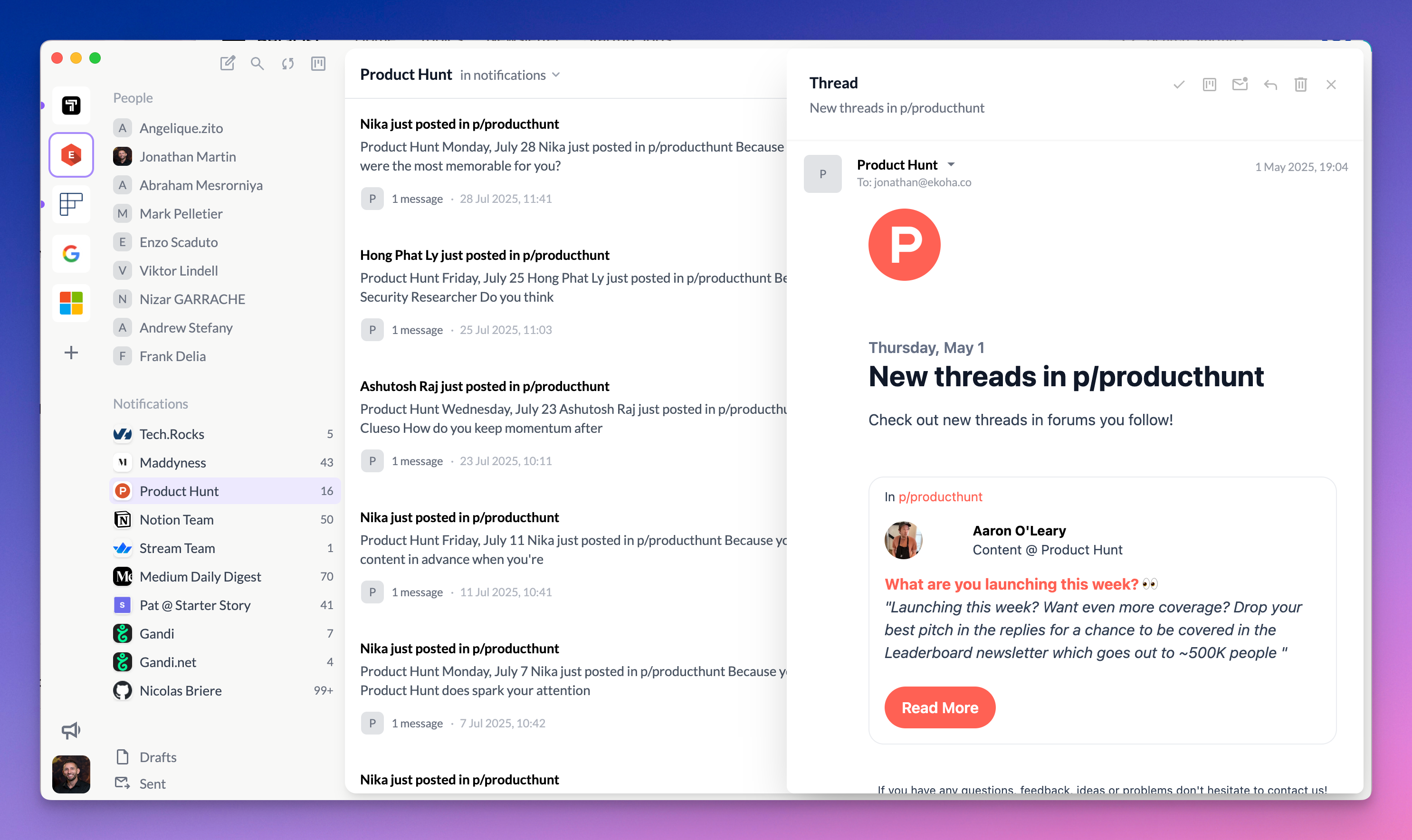 Talanoa: Slack-like for emails | BetaList