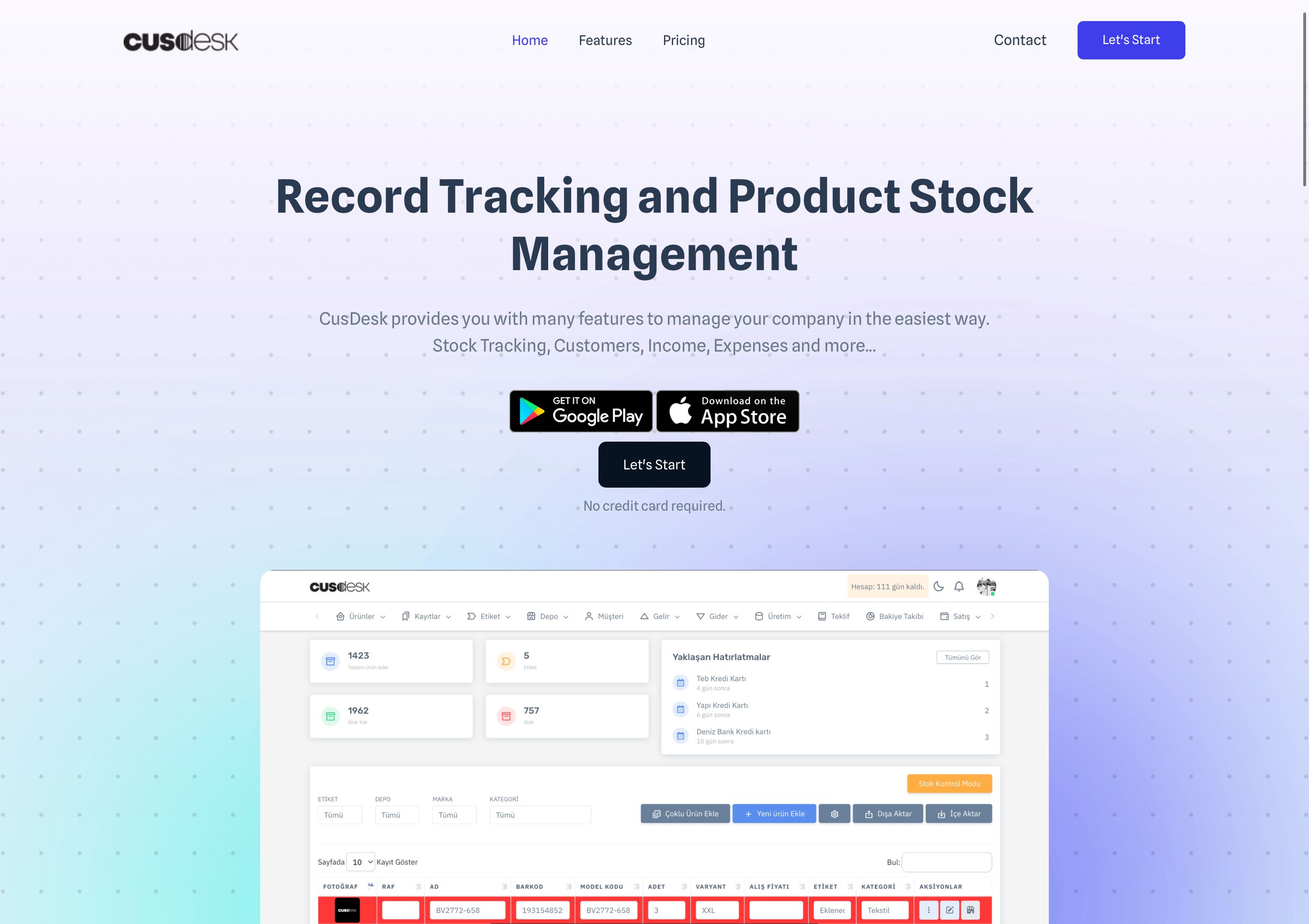 Cusdesk: Easy Inventory Tracking and Product Management | BetaList