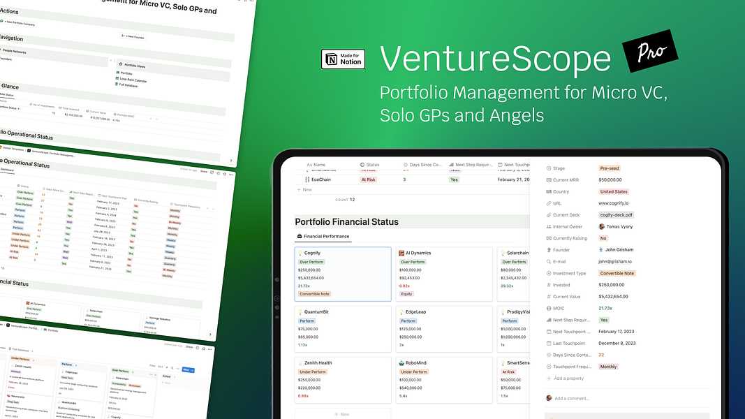 NotionVC.com: Notion Templates for Venture Capital | BetaList