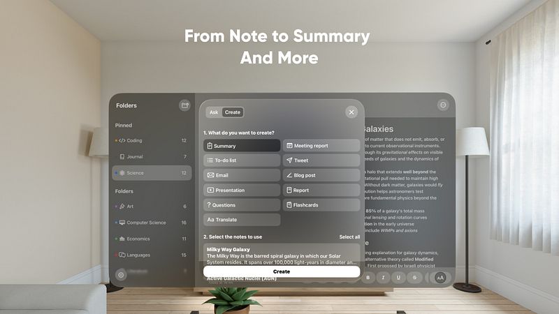 Brain Dump: Notes & Writing | Vision Directory