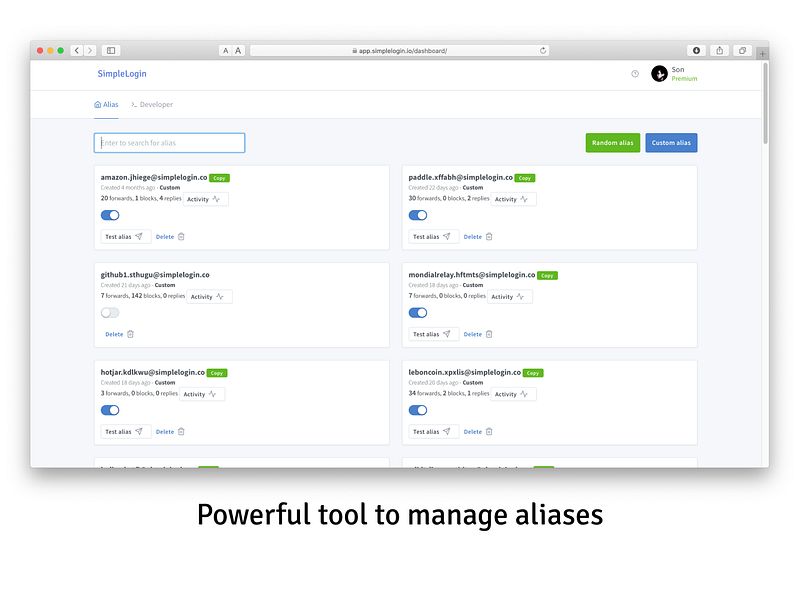SimpleLogin: Open source solution to protect your email | BetaList