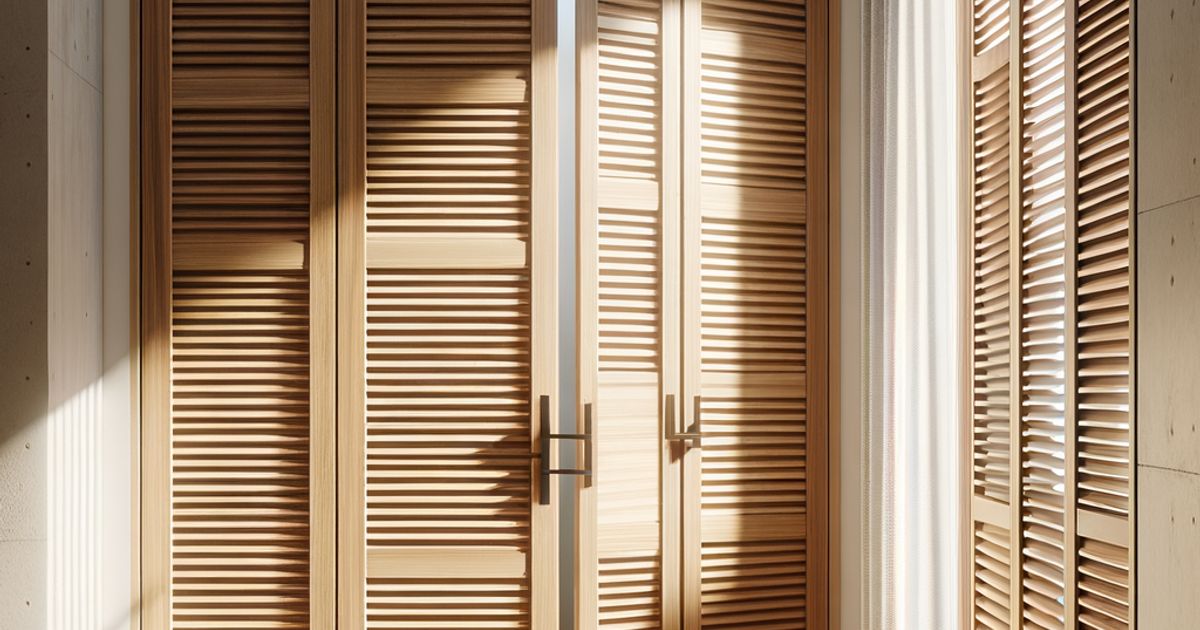 What is Louvered Doors? (Interior Design explained) – Room AI