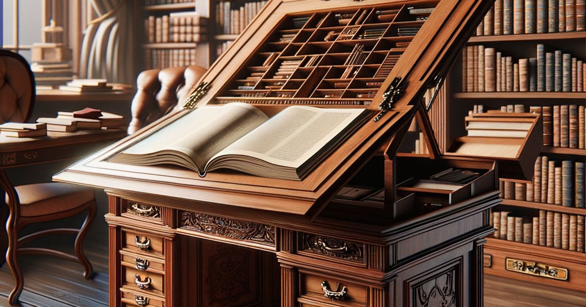 What is a Drop Lid Desk? (Interior Design explained) – Room AI