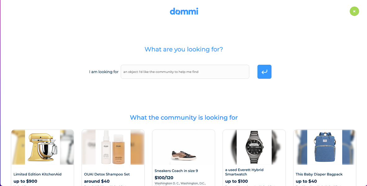 Dommi: When you feel like Sherlock, get access to millions | BetaList